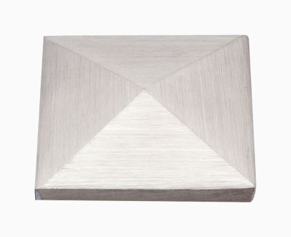 Pyramid Brass Mirror Cap – Decorative Pyramid Hardware by PINE Hardware
